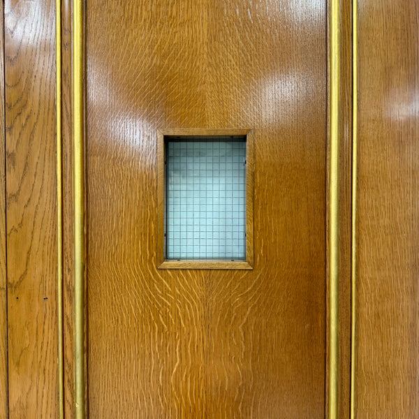 Clothworkers' Pair of Doors with Georgian Wire Viewing Windows - 214.5 ...