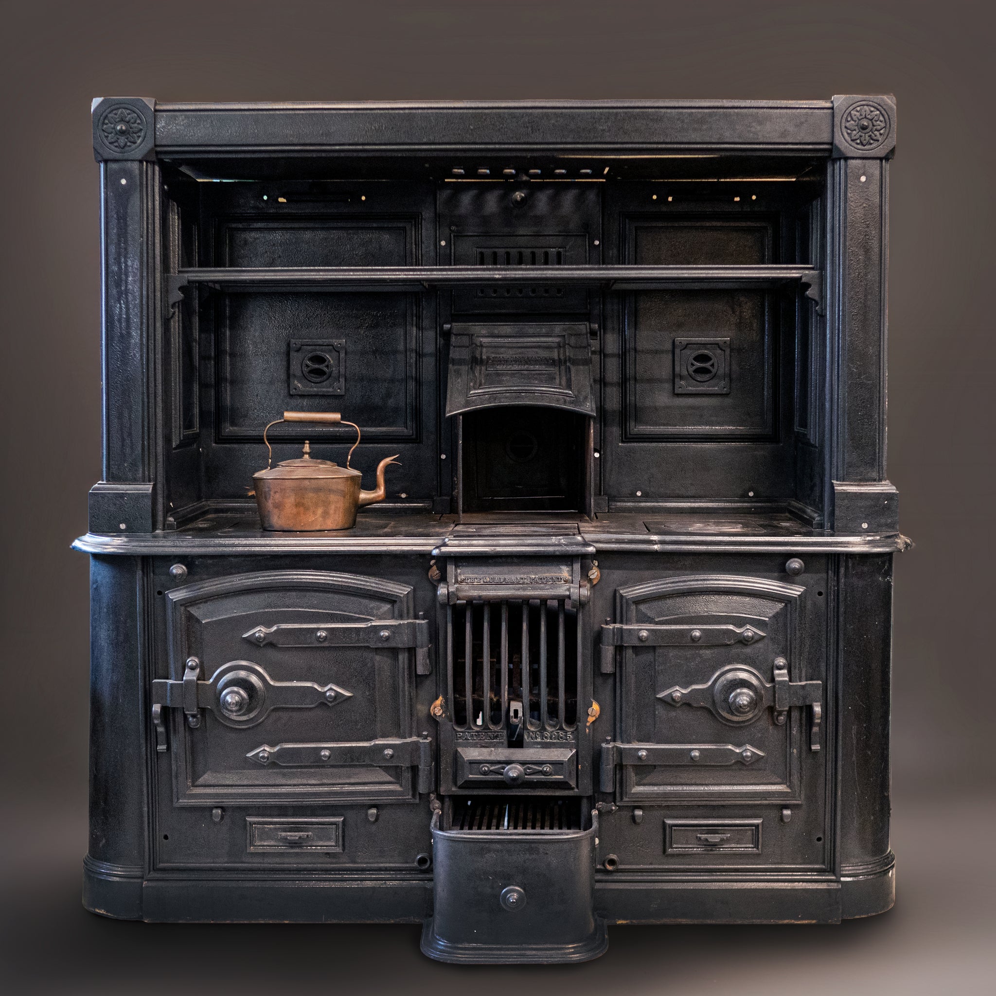 Antique Victorian Cast Iron Traditional Range Cooker - The ...