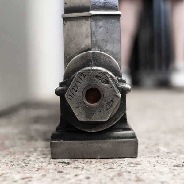 Antique Polished Cast Iron Radiator | Thames Bank Iron Co. | 4 Availab ...