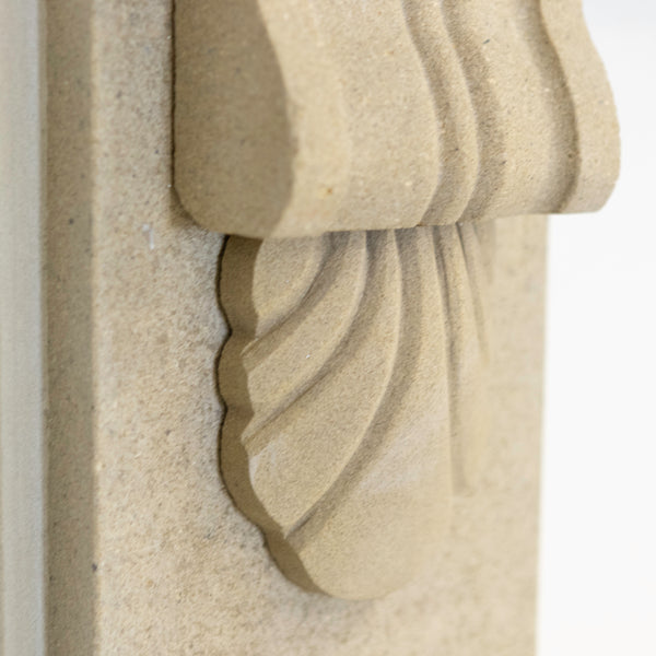 Antique Victorian Yorkstone Fireplace Surround with Corbels - The ...