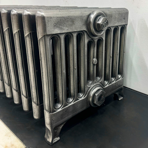 Antique Polished Cast Iron Radiator - The Architectural Forum
