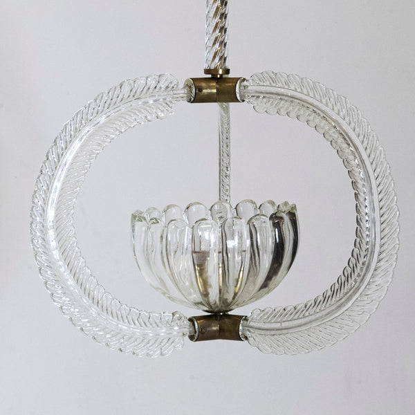 Art Deco Murano Light by Ercole Barovier - The Architectural Forum