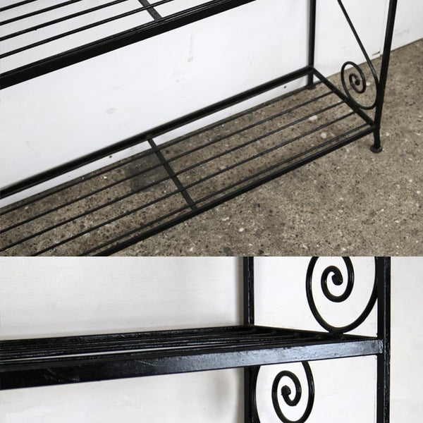 Wrought Iron Shelving Unit - The Architectural Forum
