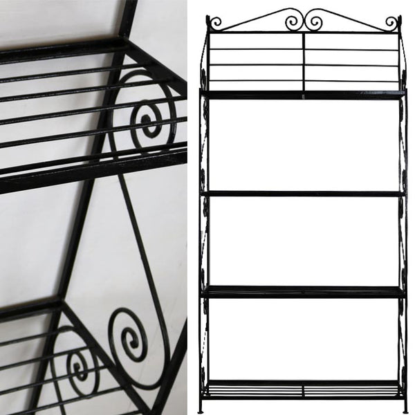 Wrought Iron Shelving Unit - The Architectural Forum