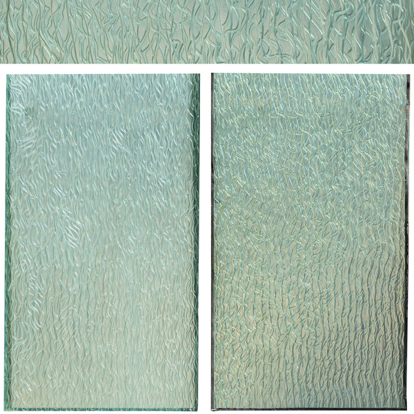 SPECTACULAR GREEN GLASS PANELS RECLAIMED FROM CENTRAL LONDON HEADQUART ...