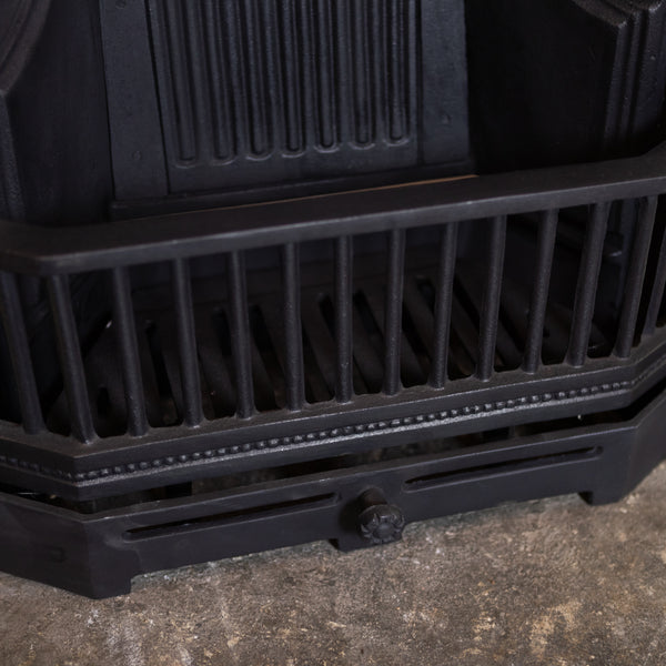 Antique Victorian Cast Iron Insert With Cream Tiles - The Architectural ...