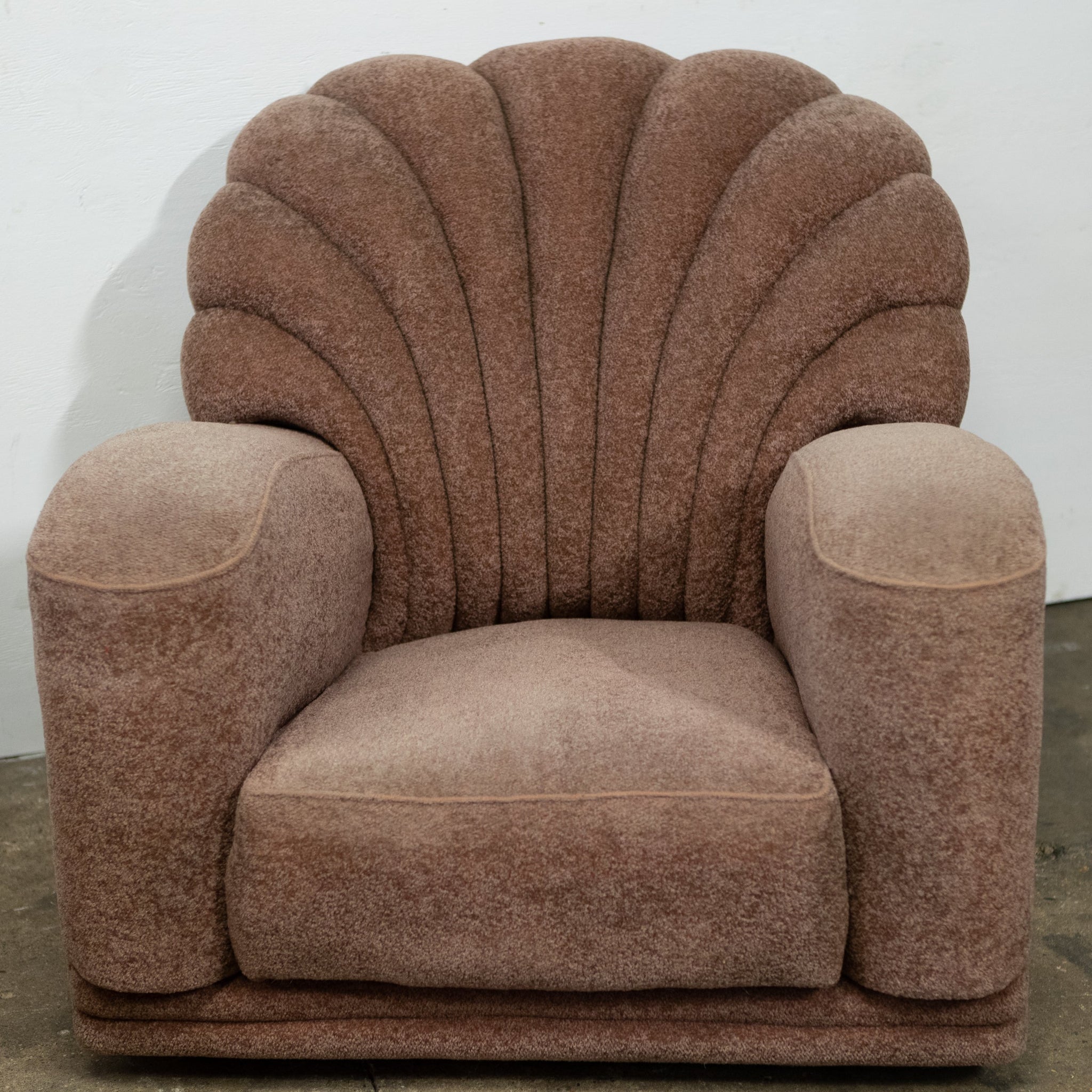 Art Deco 3 Piece Suite Shell-Back Sofa & Armchairs - The Architectural ...