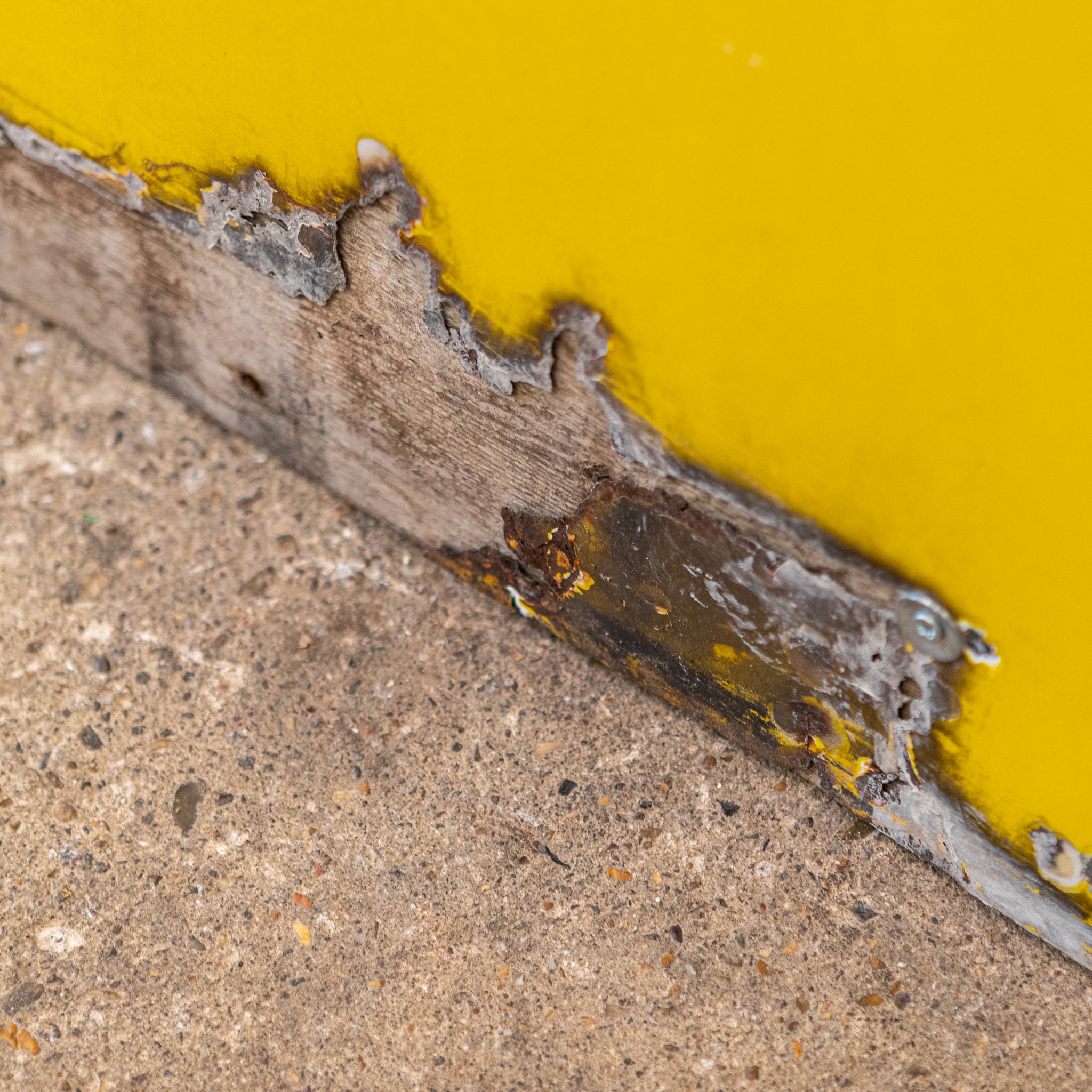 Large Reclaimed Enamel Yellow London Shop Sign - The Architectural Forum