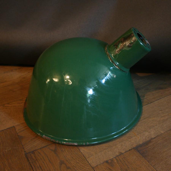 Industrial Green Enamel Shade - The Architectural Forum