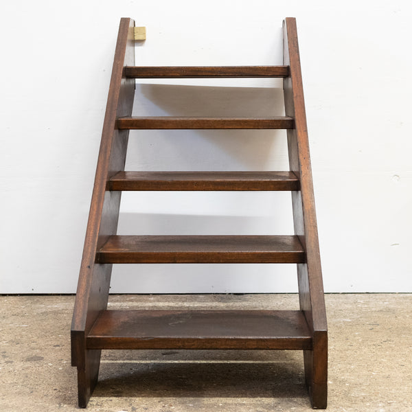 Reclaimed Mid-Century Mahogany Stage Steps - The Architectural Forum